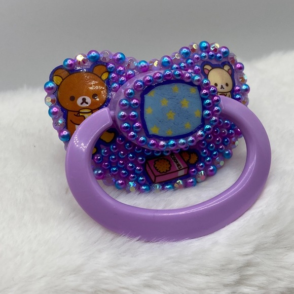 Other | Rilakkuma Bedtime Sticker Adult Pacifier | Poshmark